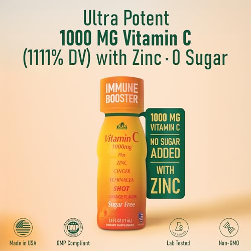 Vitamin C shot for energy boost