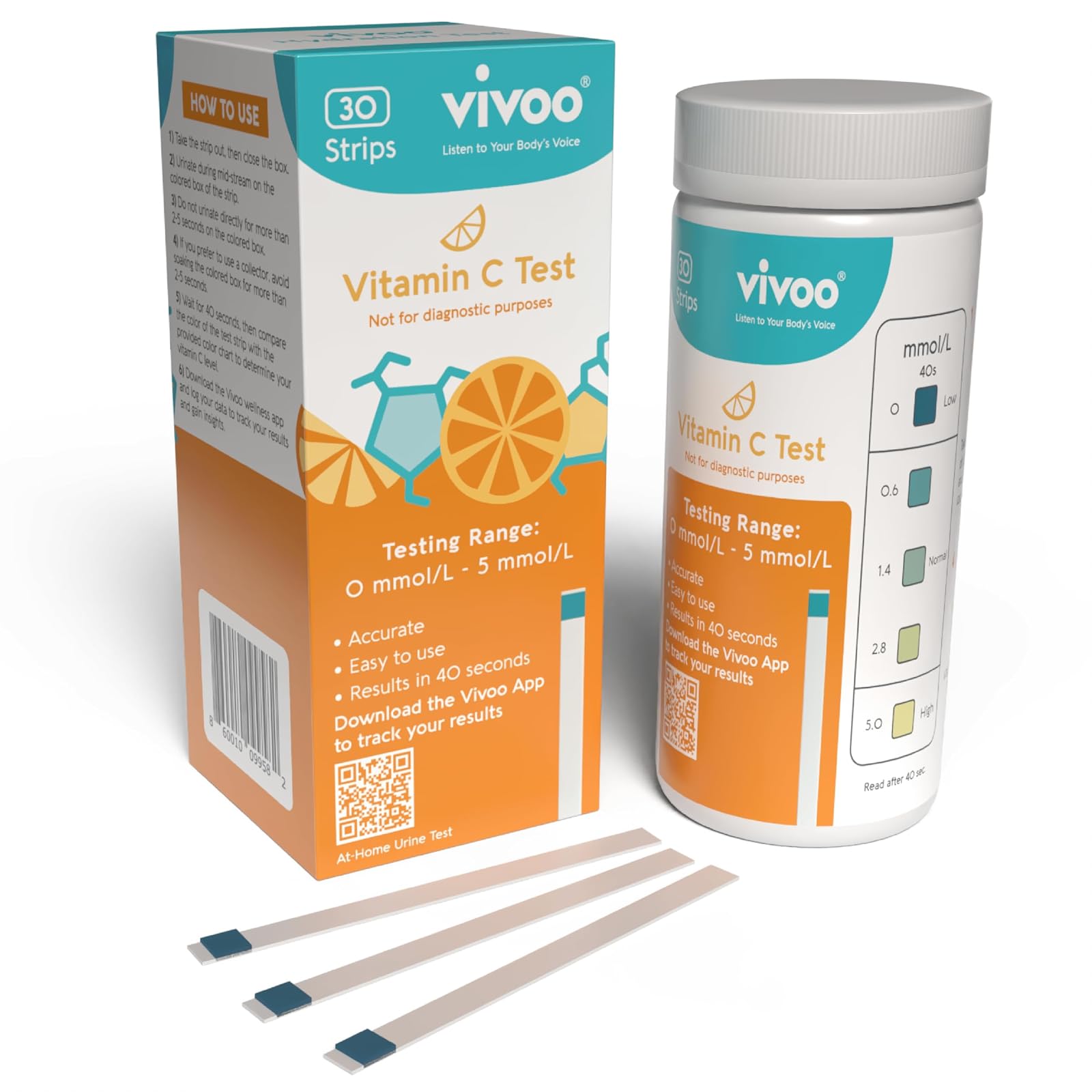 vitamin c status test strips