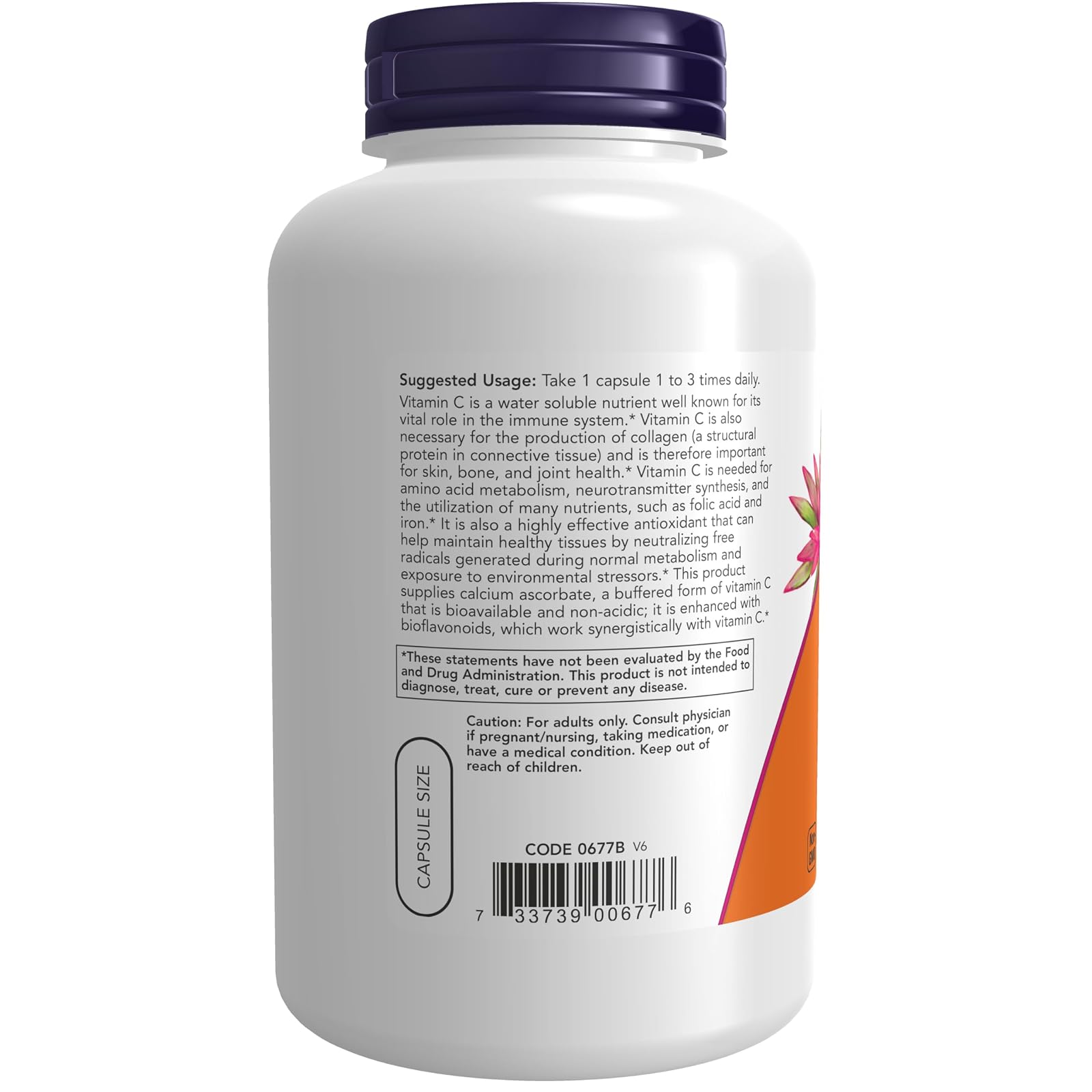 Vitamin C supplement for daily health