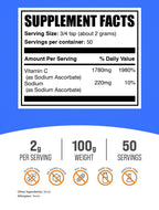 Vitamin C supplement for immune support