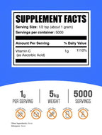 Vitamin C supplement for immunity