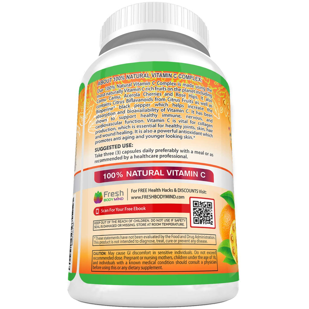 Vitamin C supplement for overall wellness
