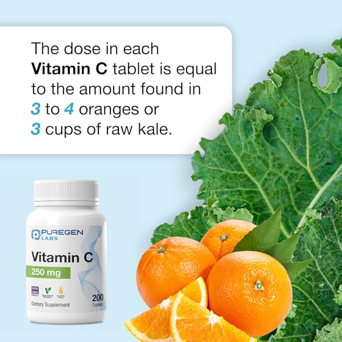 Vitamin C supplement for skin health