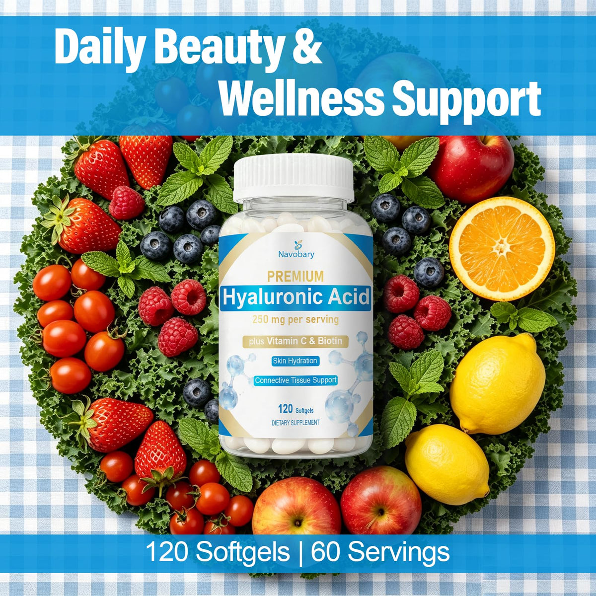 Vitamin C support for skin health