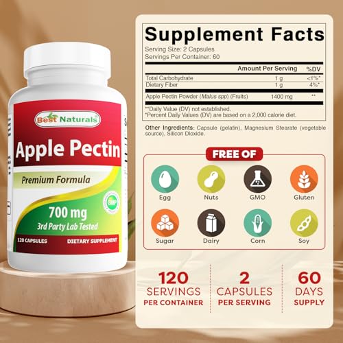 Vitamin C support with apple pectin