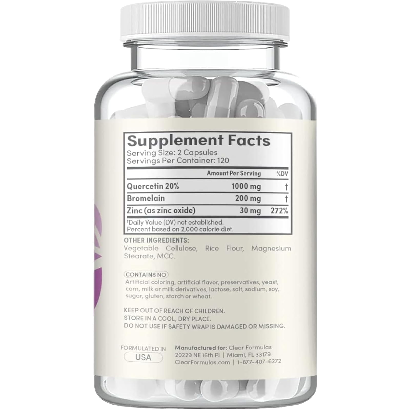 Vitamin C support with Bromelain