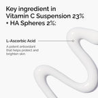 Vitamin C Suspension for glowing skin