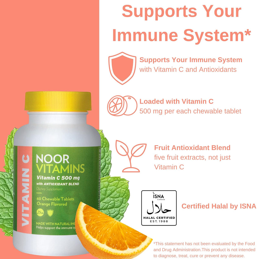 Vitamin C tablets for daily health