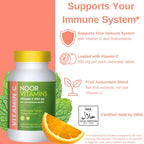Vitamin C tablets for daily health