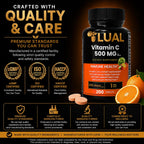 Vitamin C tablets for daily health