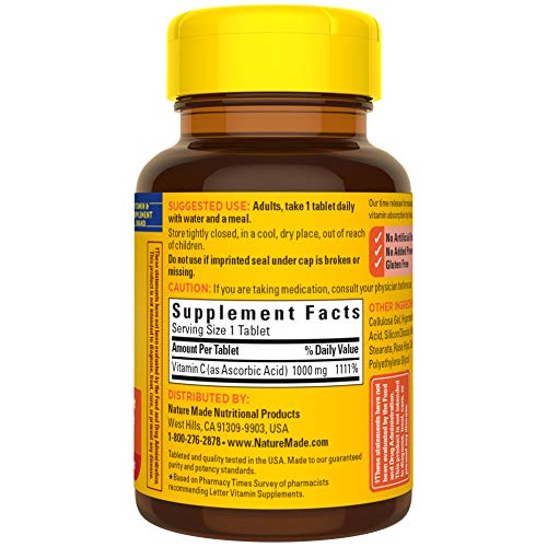 Vitamin C tablets for overall health support