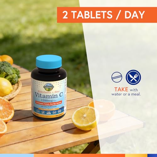 Vitamin C tablets for overall health