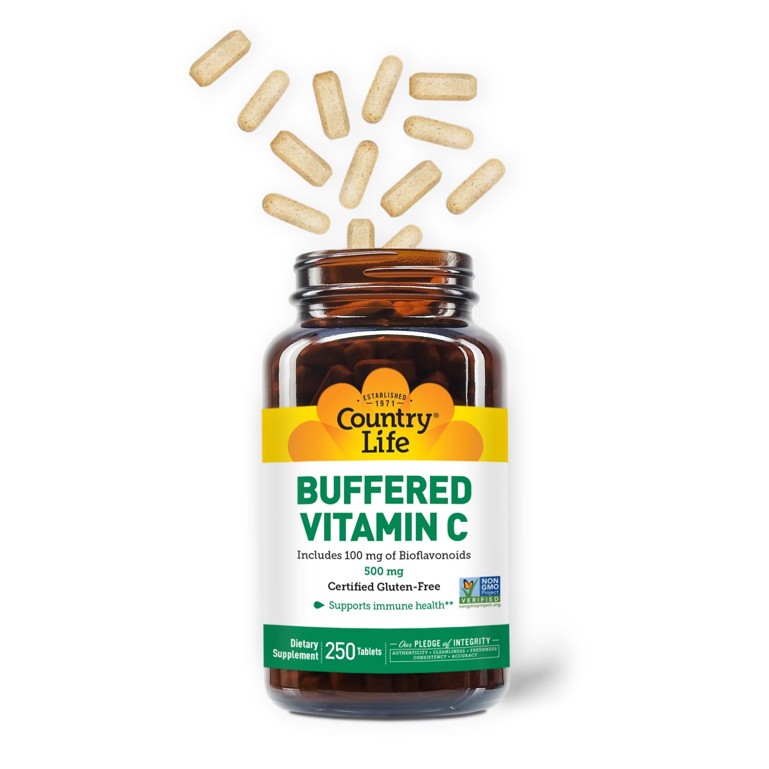 Vitamin C with added bioflavonoids