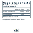 vitamin C with bioflavonoids benefits