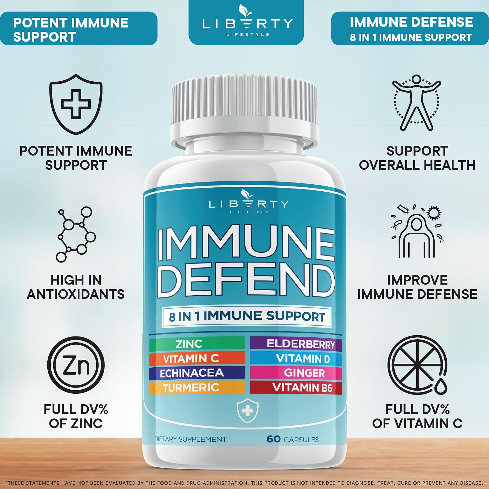 Vitamin C with Echinacea benefits