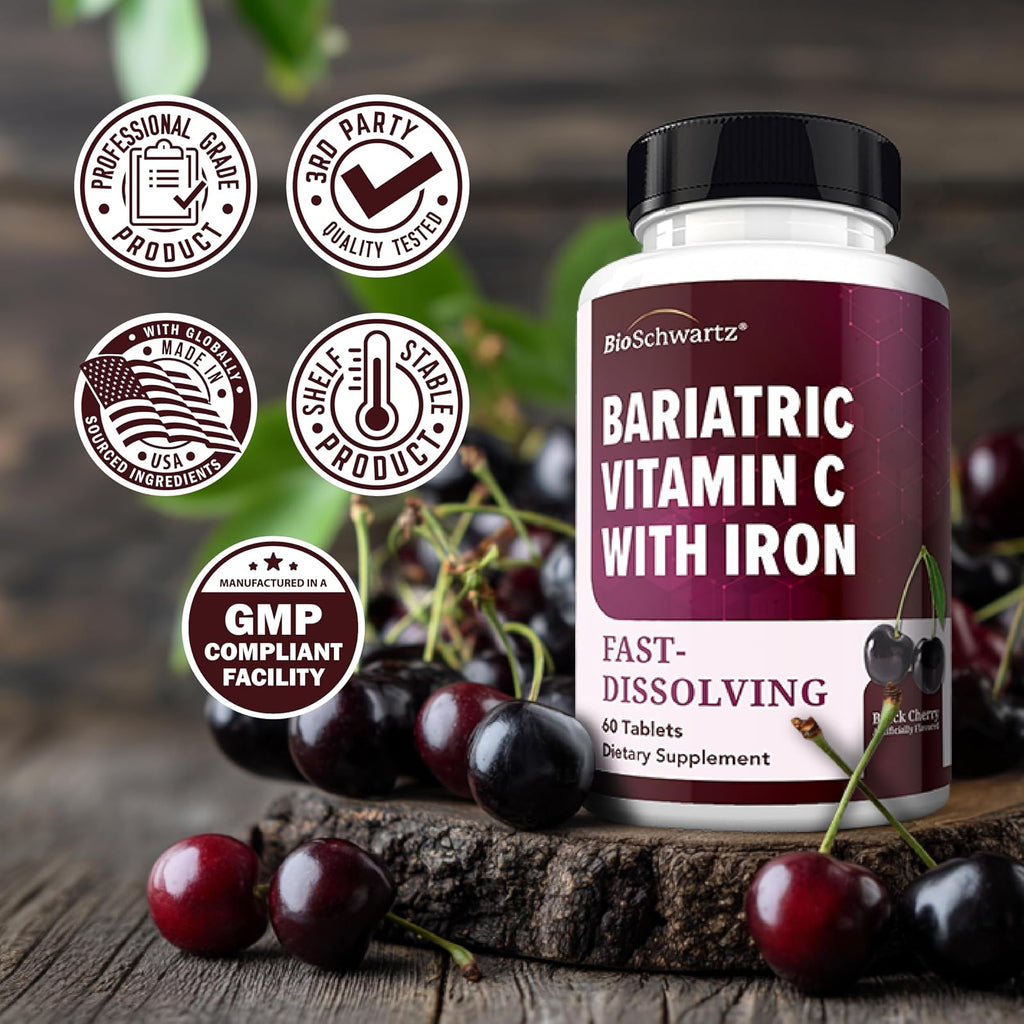 vitamin C with iron for energy