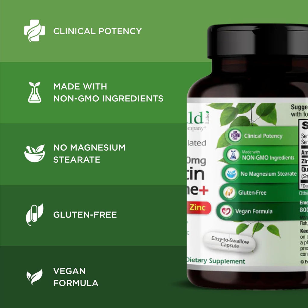 vitamin C with quercetin antioxidant