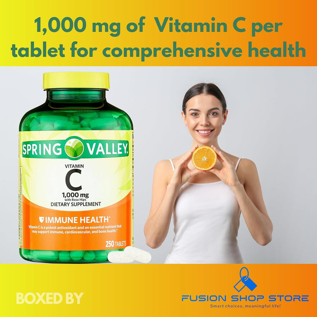Vitamin C with Rose Hips benefits