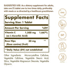 vitamin C with rose hips benefits