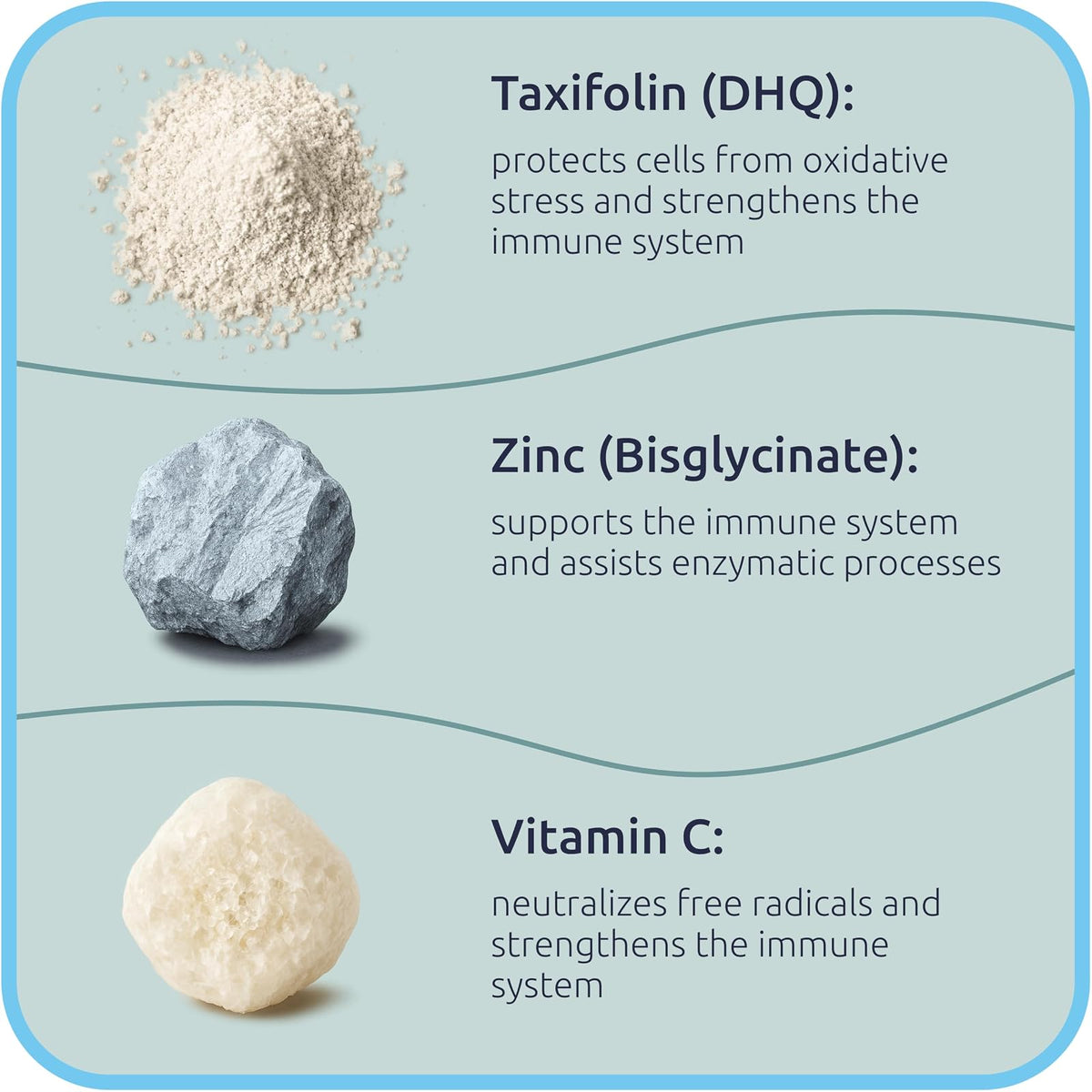 Vitamin C with Taxifolin for vitality