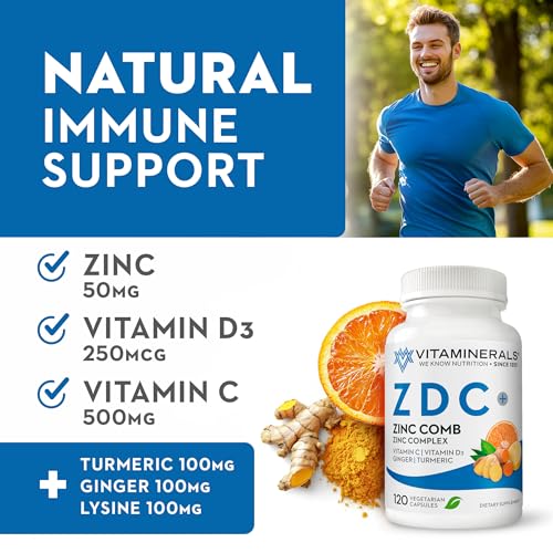 Vitamin C with zinc benefits