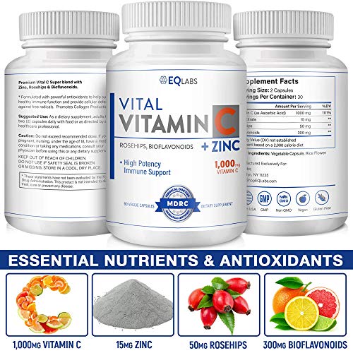 Vitamin C with zinc for natural defence