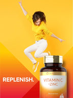 Vitamin C with Zinc for skin health