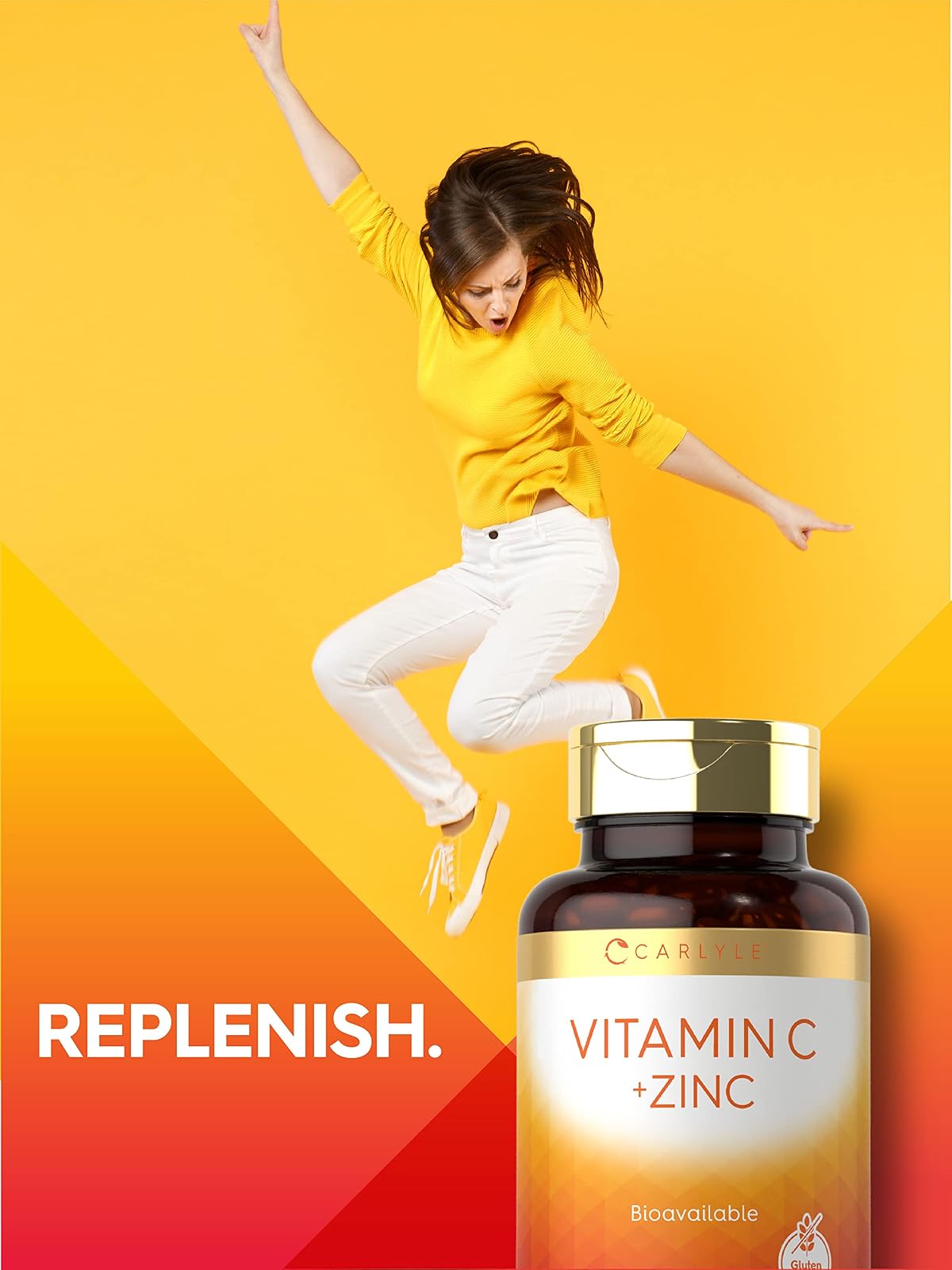Vitamin C with Zinc for skin health
