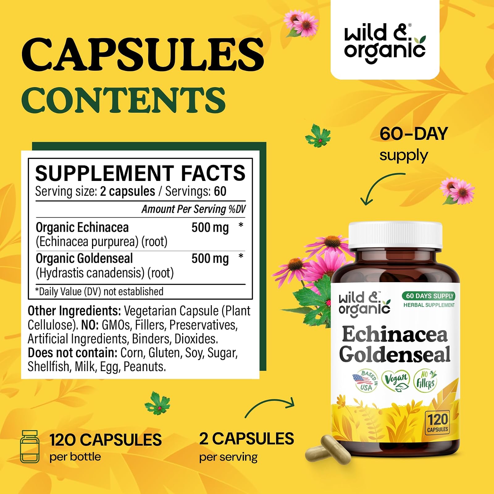 vitamin c zinc echinacea supplement