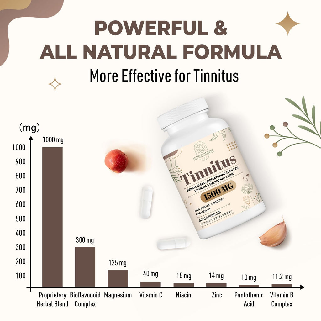 vitamin capsules for tinnitus relief