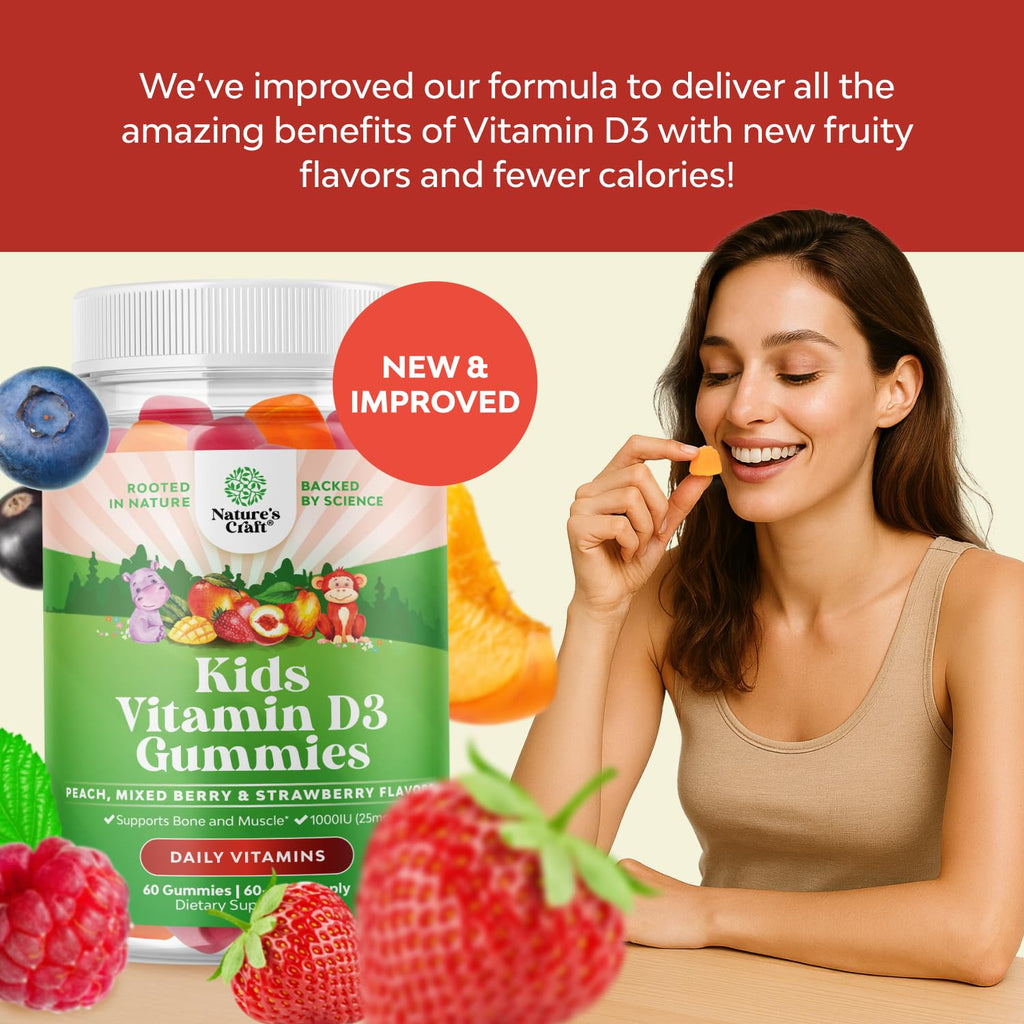 Vitamin D 1000 IU gummy supplements