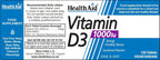 Vitamin D 1000 IU supports immune function