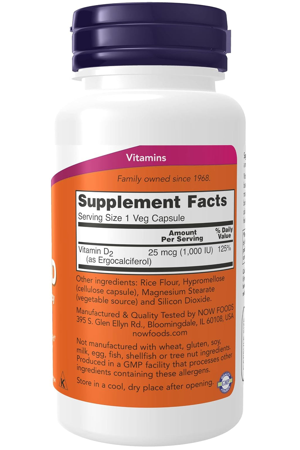 Vitamin D-2 1000 IU for bone health