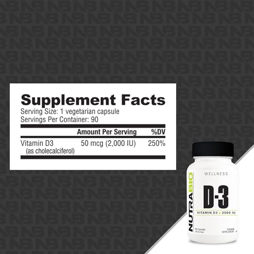 Vitamin D 2000 IU for immune support