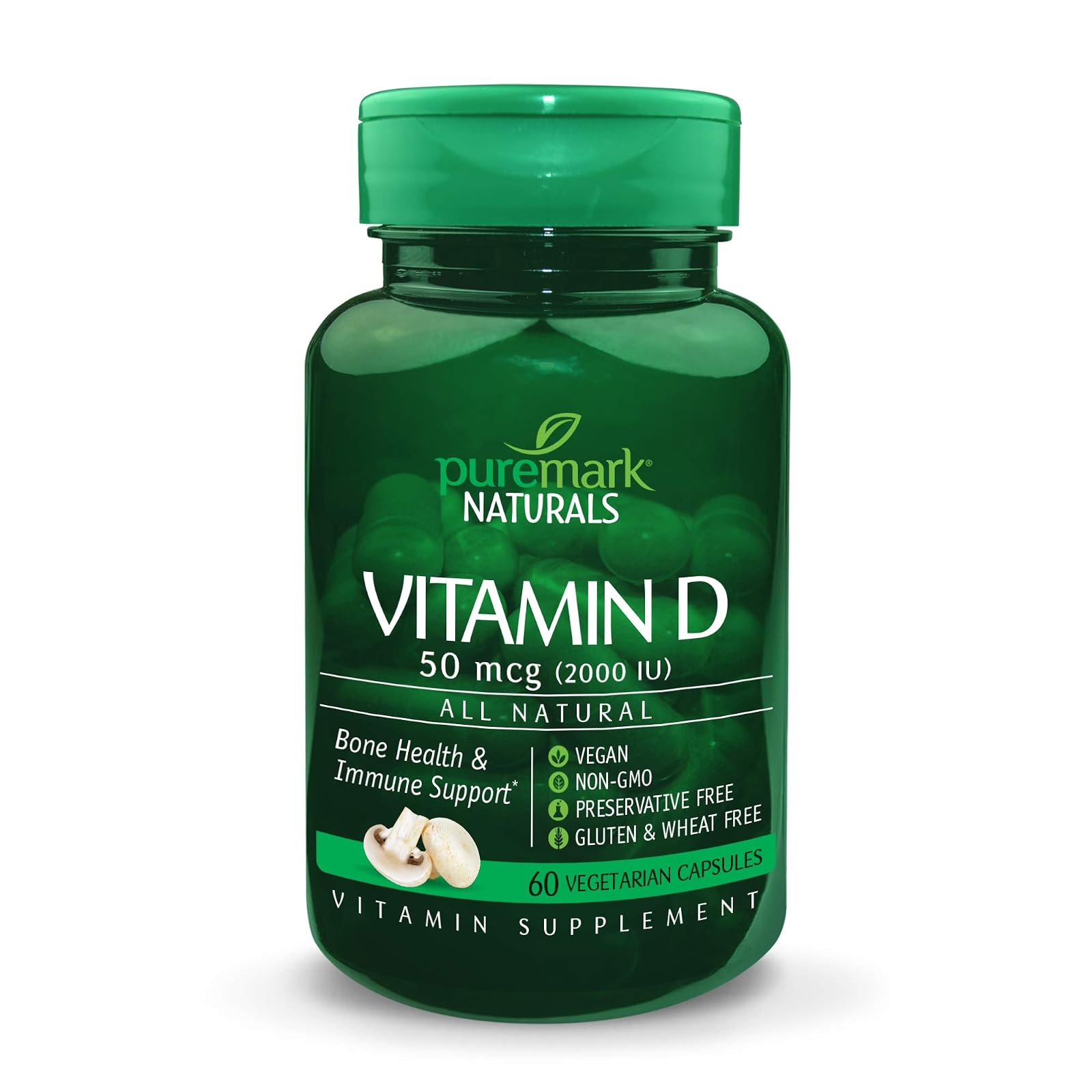 Vitamin D 2000 IU vegetarian capsules