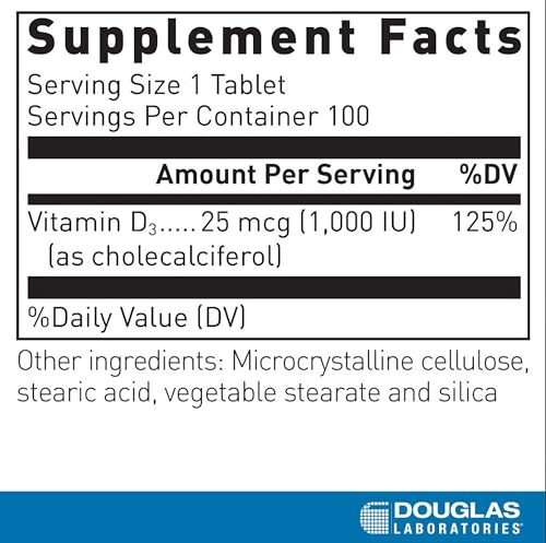 Vitamin D 25 mcg for immune support