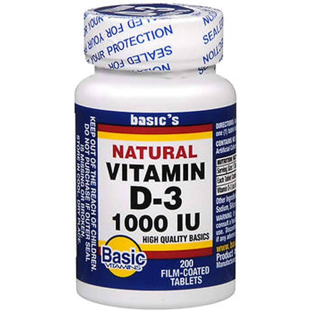 Vitamin D-3 1000 IU film-coated tablets