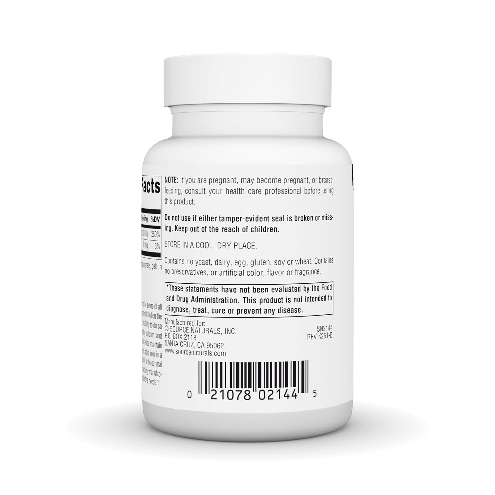 Vitamin D-3 for bone strength