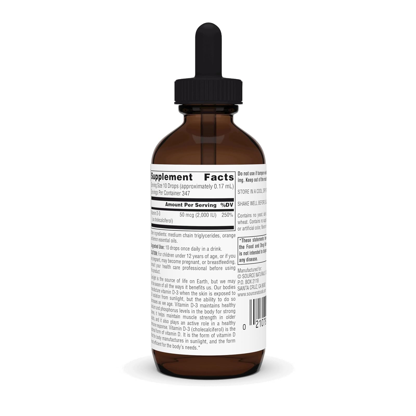 Vitamin D-3 for immune support