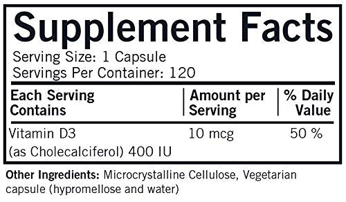 Vitamin D-3 for immune support