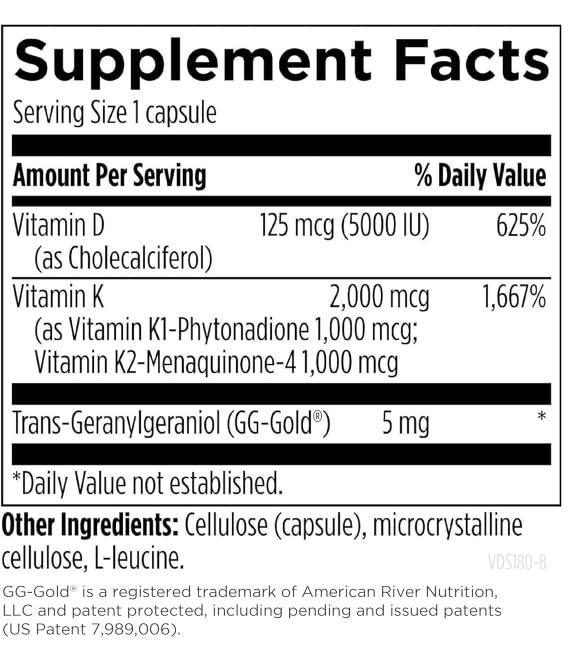 vitamin D and K for heart health