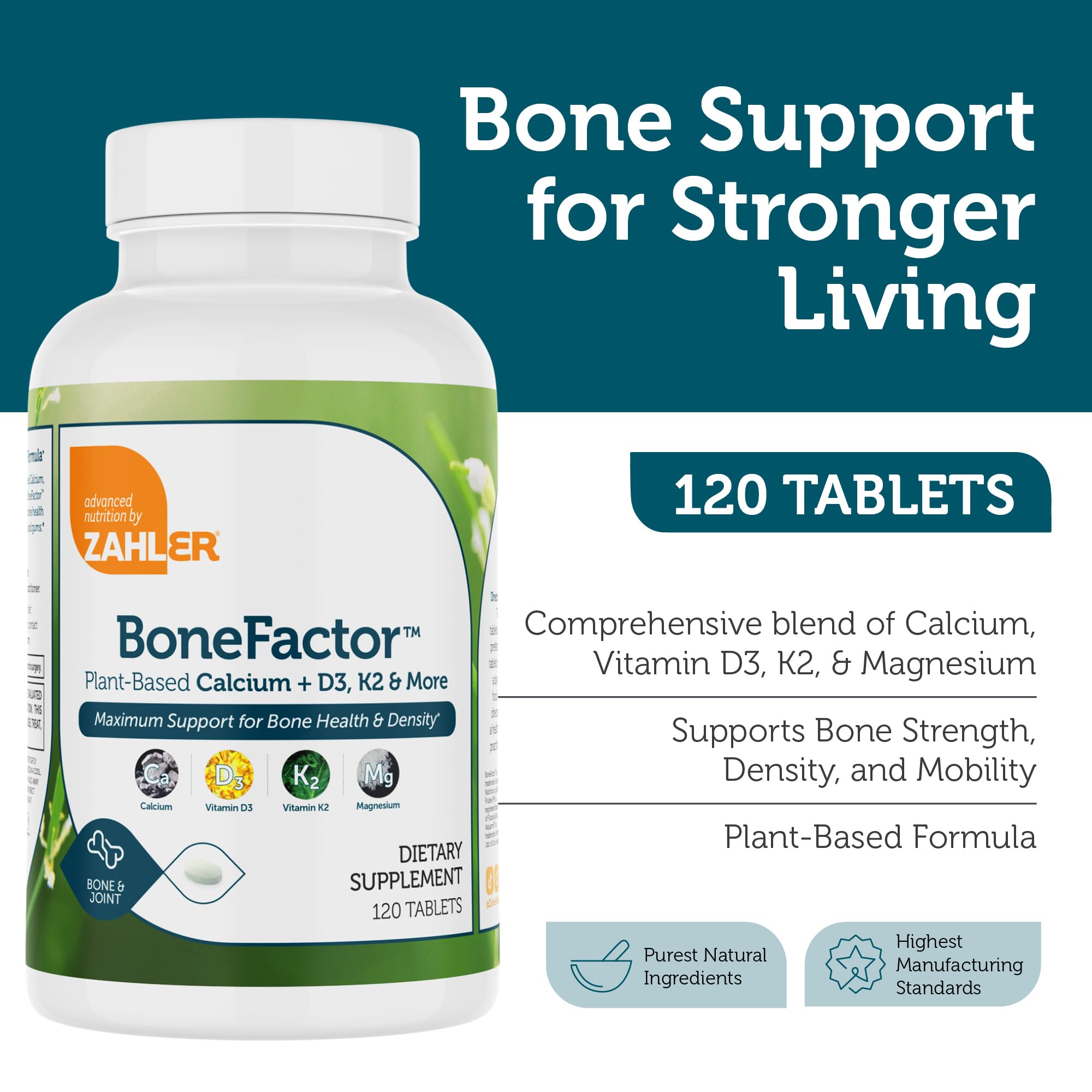 Vitamin D and K for stronger bones