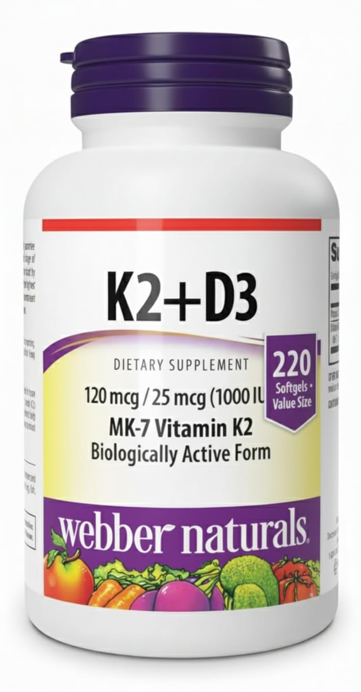 Vitamin D and K2 benefits