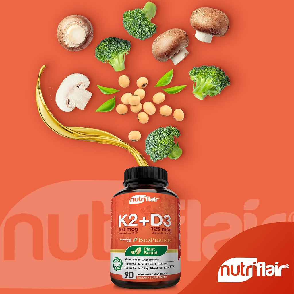 vitamin D and K2 for bone health