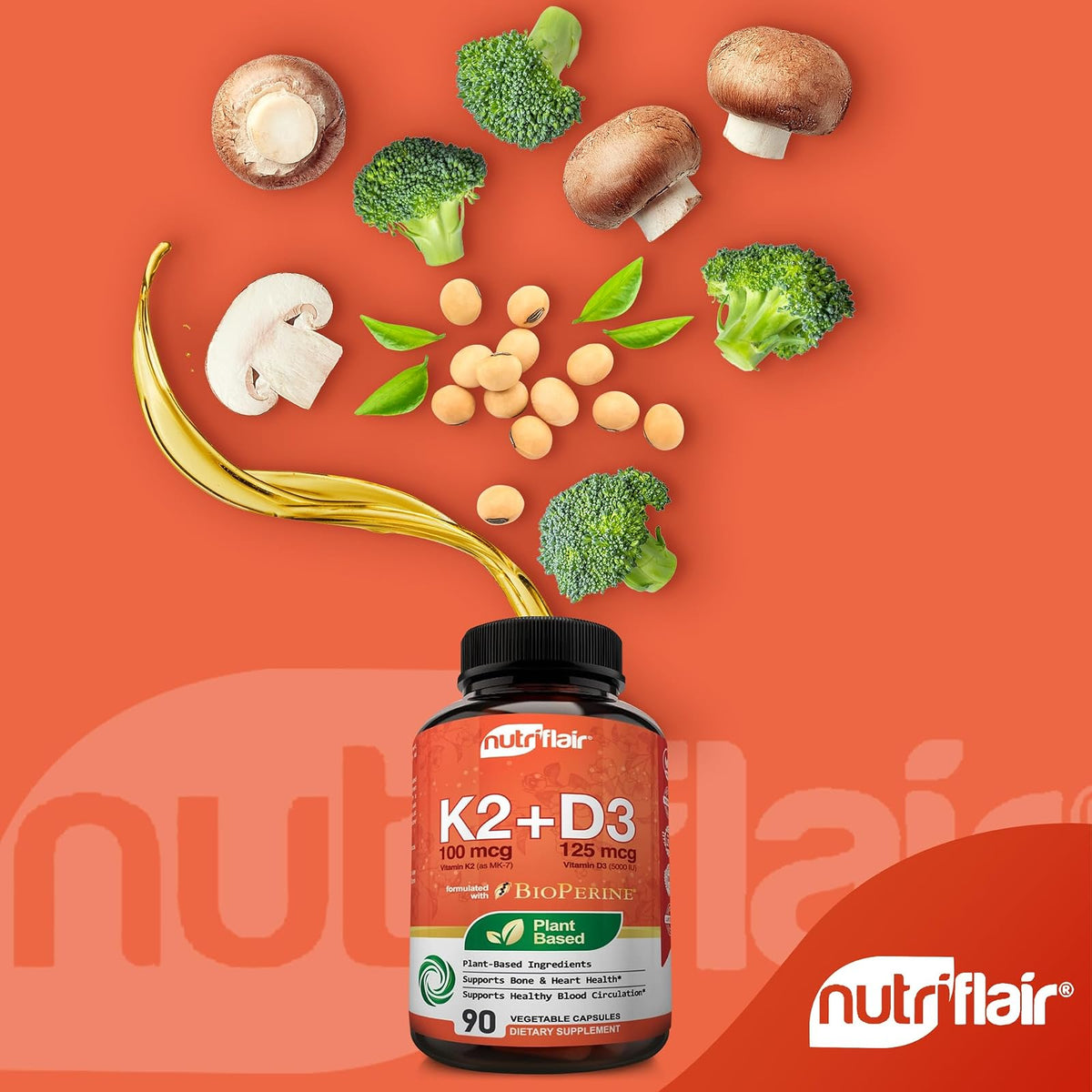 vitamin D and K2 for bone health