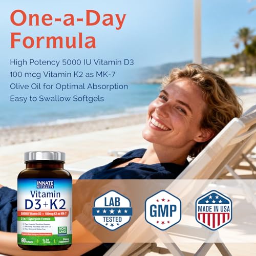 vitamin D and K2 for bone health