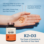 Vitamin D and K2 synergy