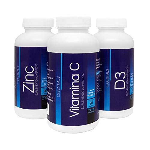Vitamin D C and Zinc pack