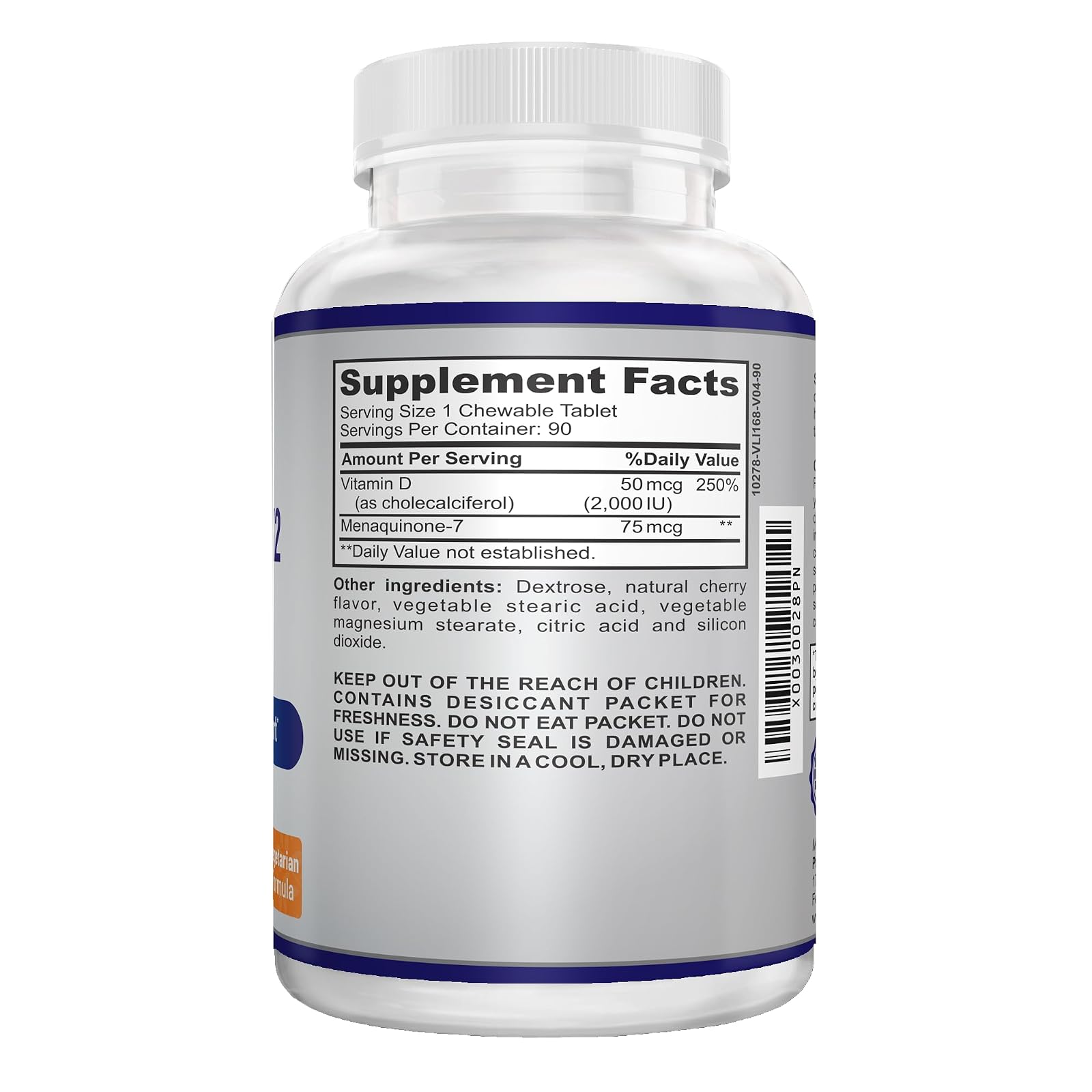 Vitamin D chewables for immunity