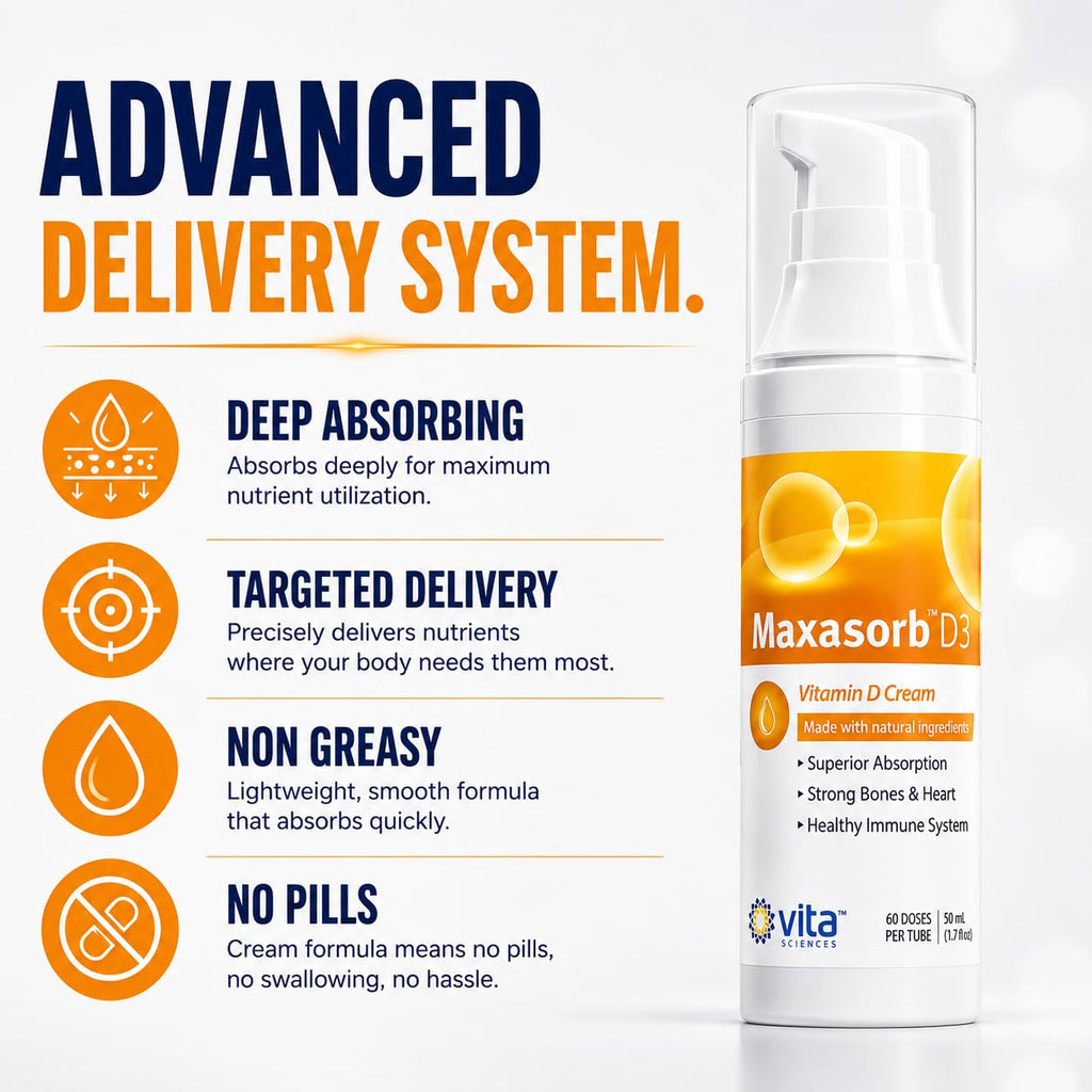 Vitamin D cream for daily use